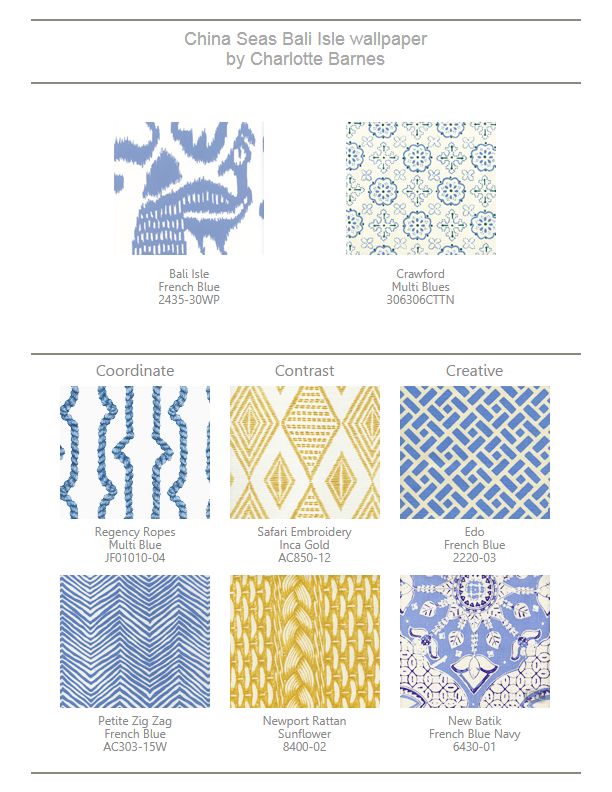 Quadrille 2020 Ikat Lookbook